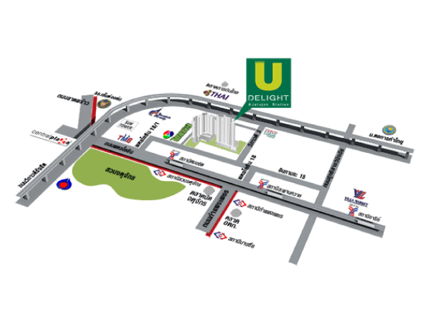 U Delight @ Jatujak Station (ยู ดีไลท์ แอท จตุจักร สเตชั่น) คอนโด High ...