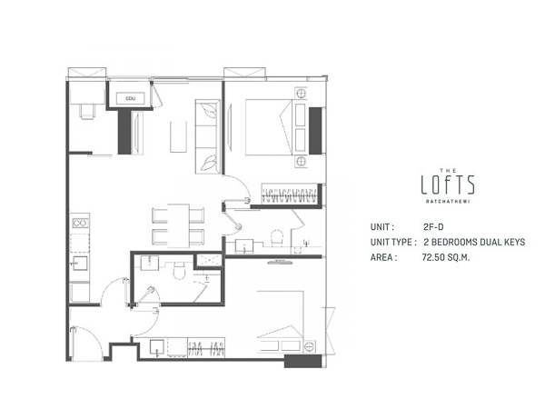 The Lofts Ratchathewi (เดอะ ลอฟท์ ราชเทวี) คอนโดย่านราชเทวี ติดถนนพญาไท ...