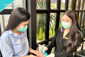 เดอะคิวบ์ คอนโด ห่วงใยทุกท่านนำ CUBE CARE 8 มาตรการรับมือ COVID-19 ...